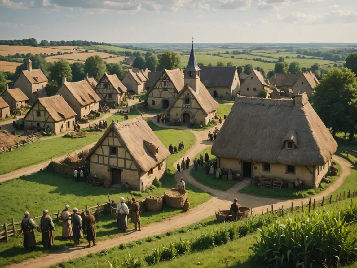 Medieval Village Life: Daily Life, Farming & Community