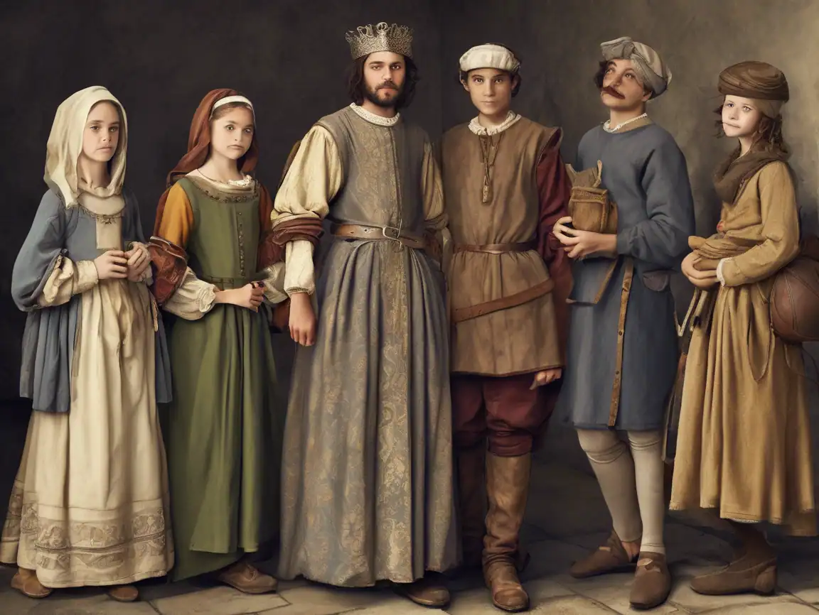 Medieval Peoples Clothing | Medieval Chronicles