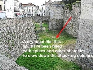 How did a Moat Protect a Castle in the Middle Ages