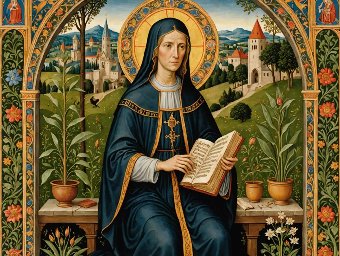 Hildegard Of Bingen: A Renaissance Woman Ahead Of Her Time | Medieval ...