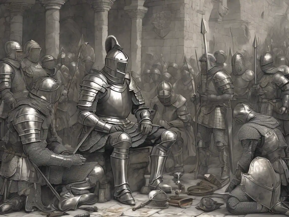 Knight’s Ritual - Pre-Battle Preparations And Mental Fortitude In ...