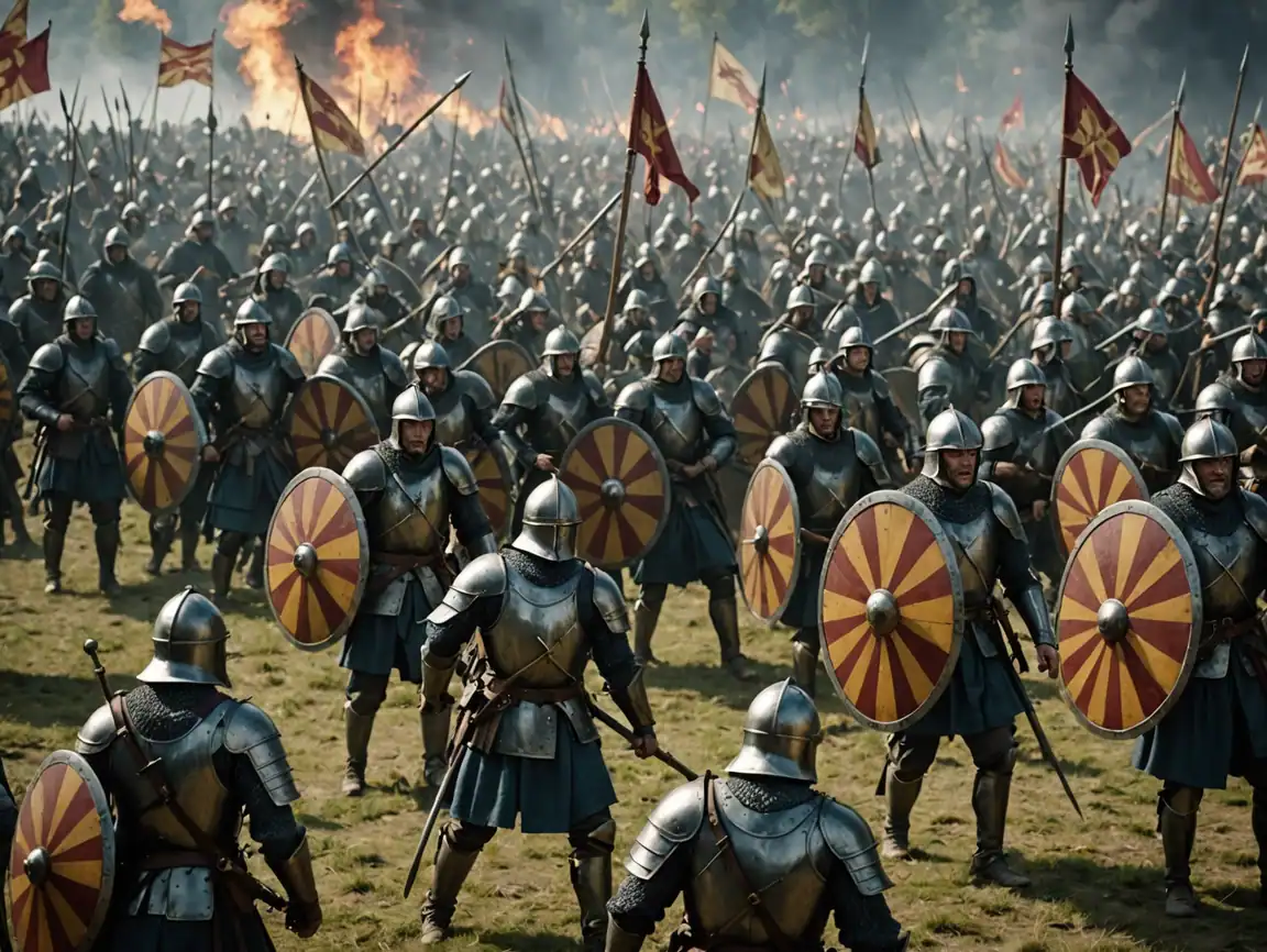 Medieval Battles – Organization & Common Formations