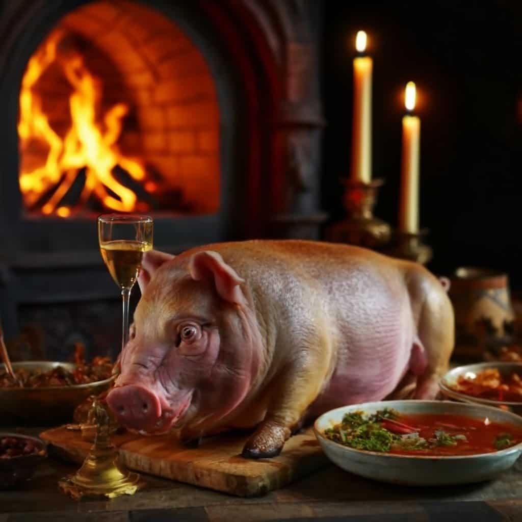 "Indulging in Excess: Exploring the Extravagant World of Medieval Banquets"