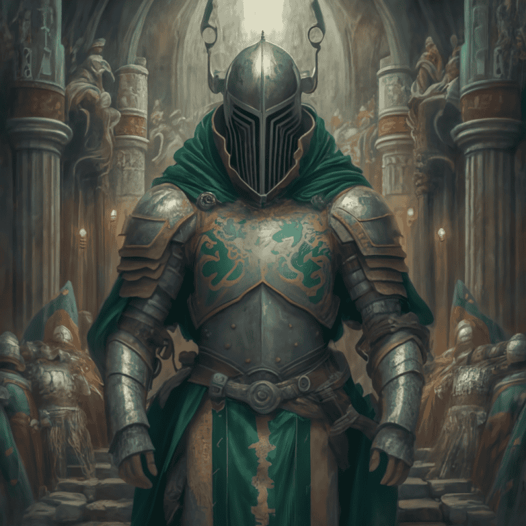 The Green Knight's Challenge: A Tale Of Chivalry And Courage | Medieval ...