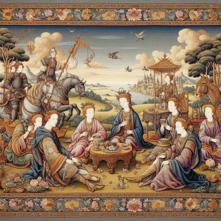 A Noble Tapestry: Whimsical Chronicles from the Childhood of a Medieval ...