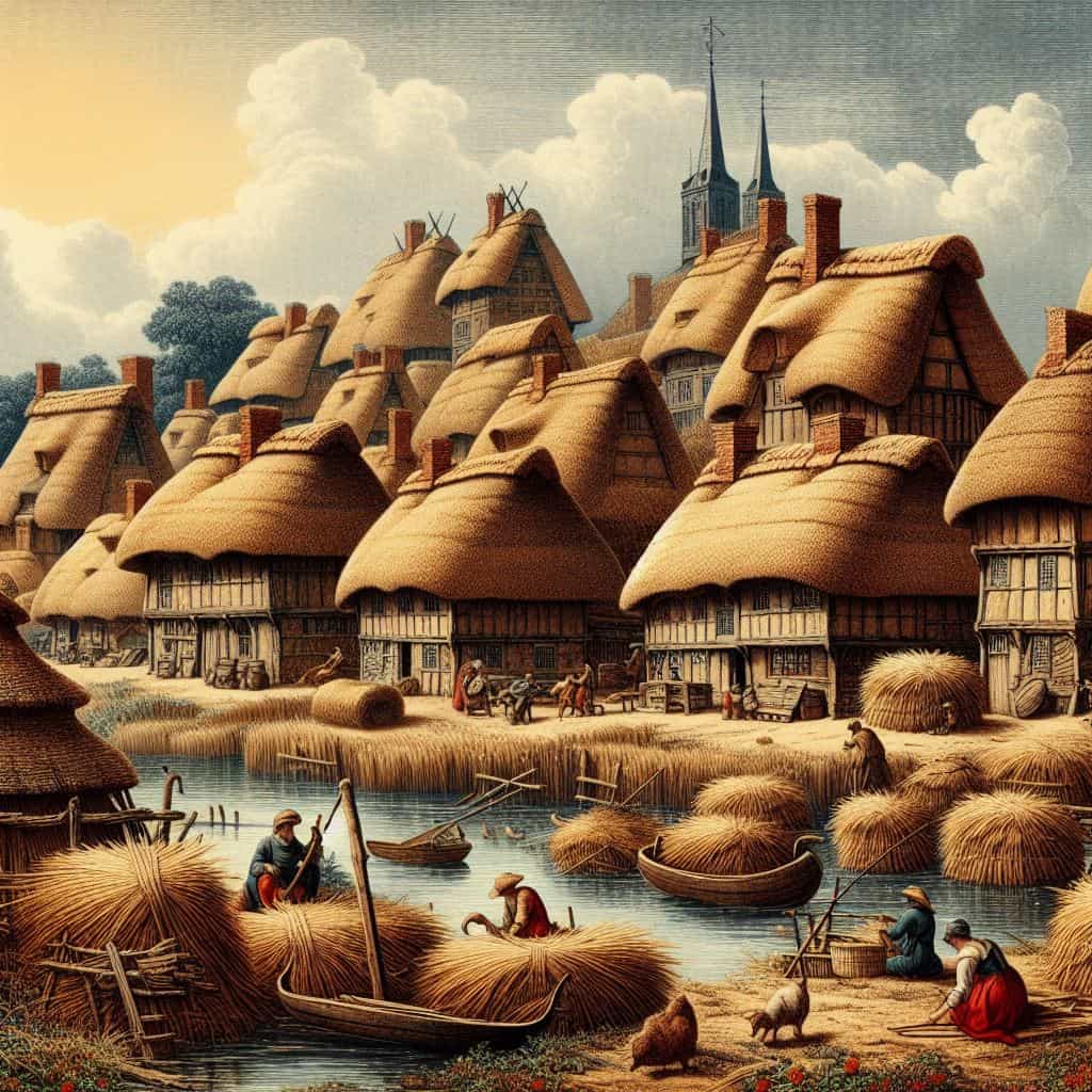 Weaving Tradition: The Timeless Craftsmanship of Medieval Thatched ...