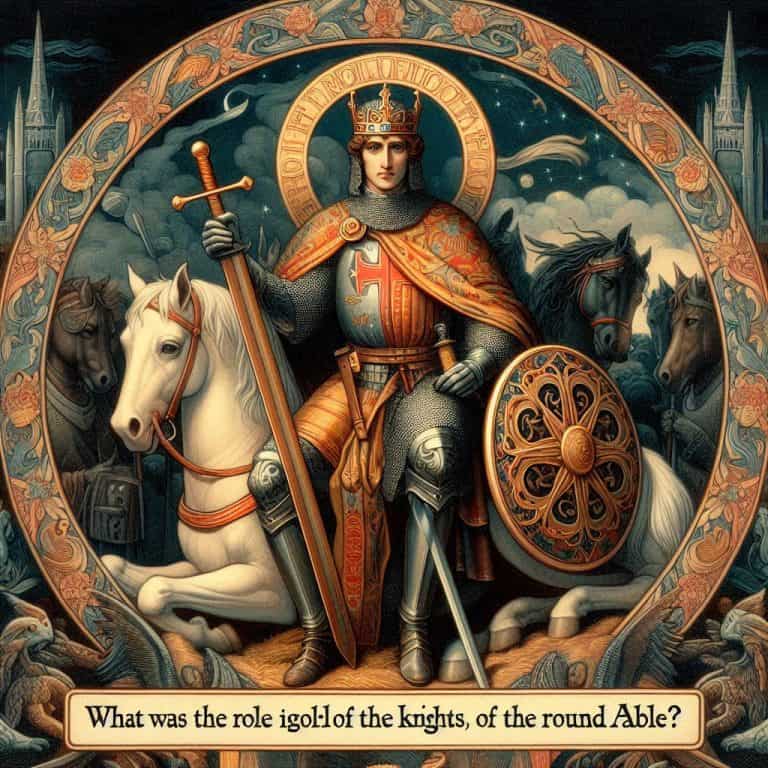 What Was The Role Of Merlin In The Stories Of The Knights Of The Round ...