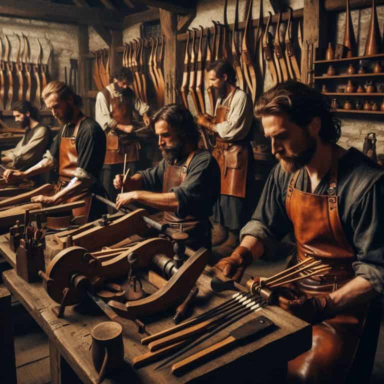 Medieval Bowyers & Fletchers: Makers Of Weapons & Arrows
