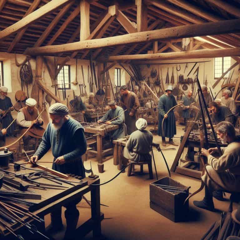 Medieval Bowyers & Fletchers: Makers Of Weapons & Arrows