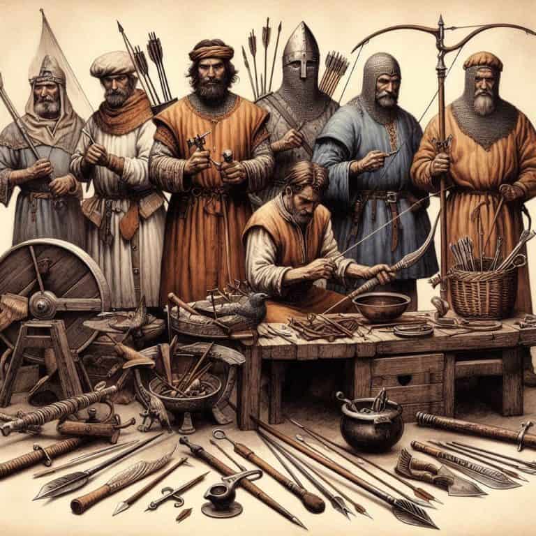 Medieval Bowyers & Fletchers: Makers Of Weapons & Arrows