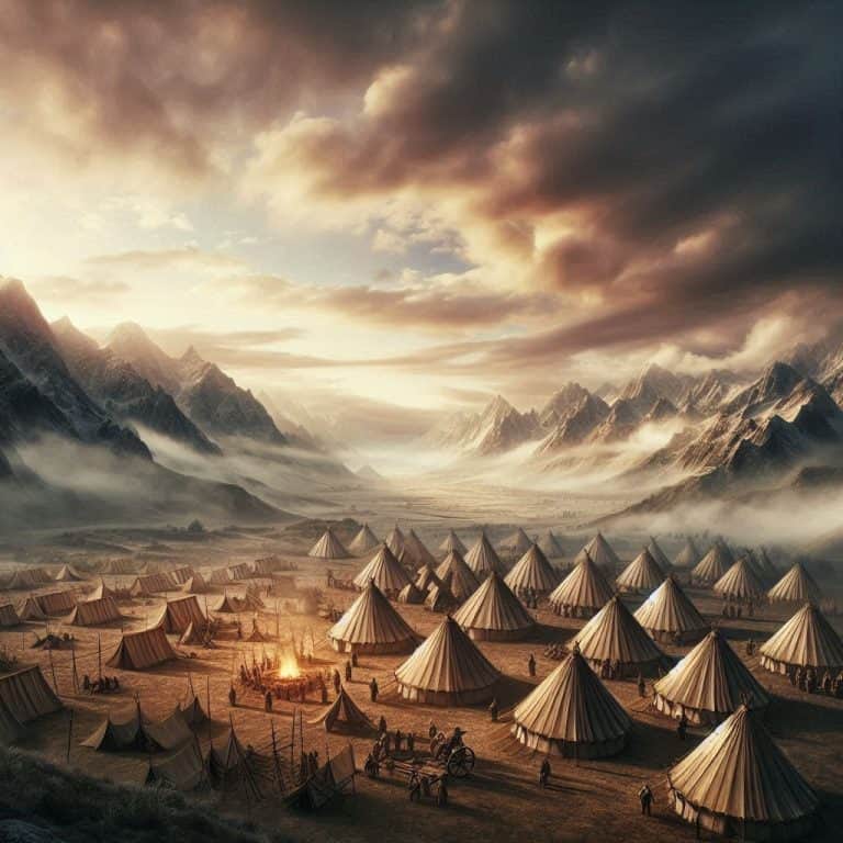 Warriors' Way: Unveiling the Daily Rhythms of Medieval Field Camps