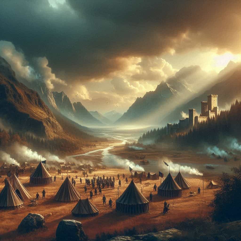 Warriors' Way: Unveiling the Daily Rhythms of Medieval Field Camps