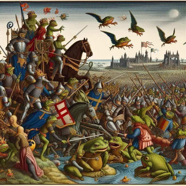 The Battle Of The Frogs: A Legendary Tale From 798 | Medieval Chronicles