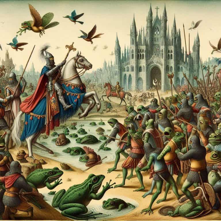 The Battle Of The Frogs: A Legendary Tale From 798 | Medieval Chronicles