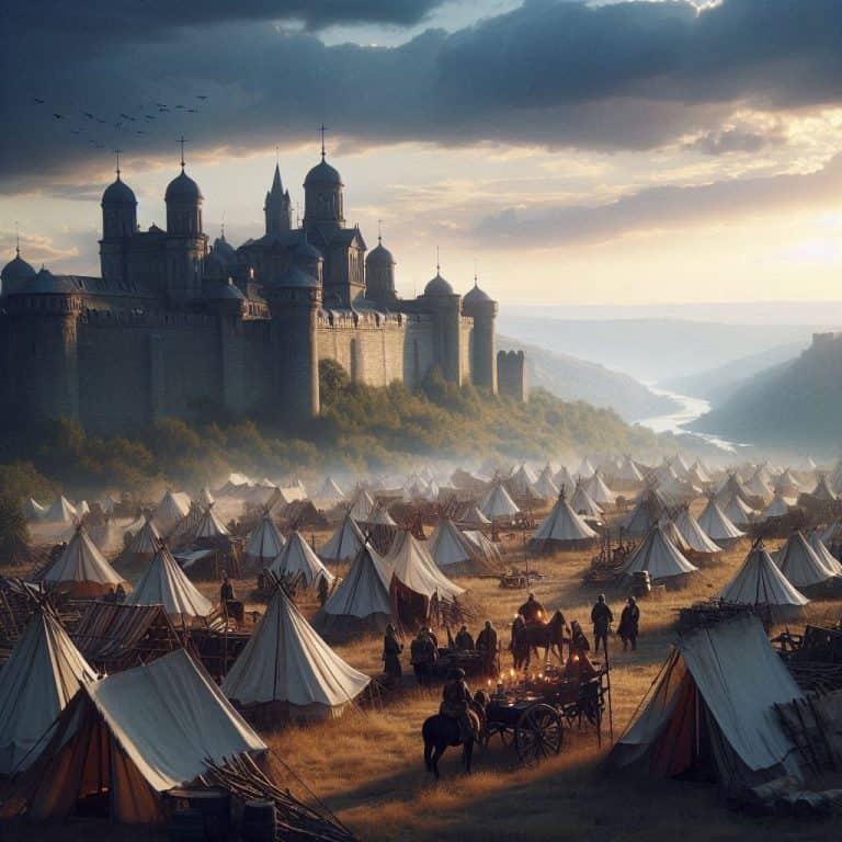 Warriors' Way: Unveiling the Daily Rhythms of Medieval Field Camps