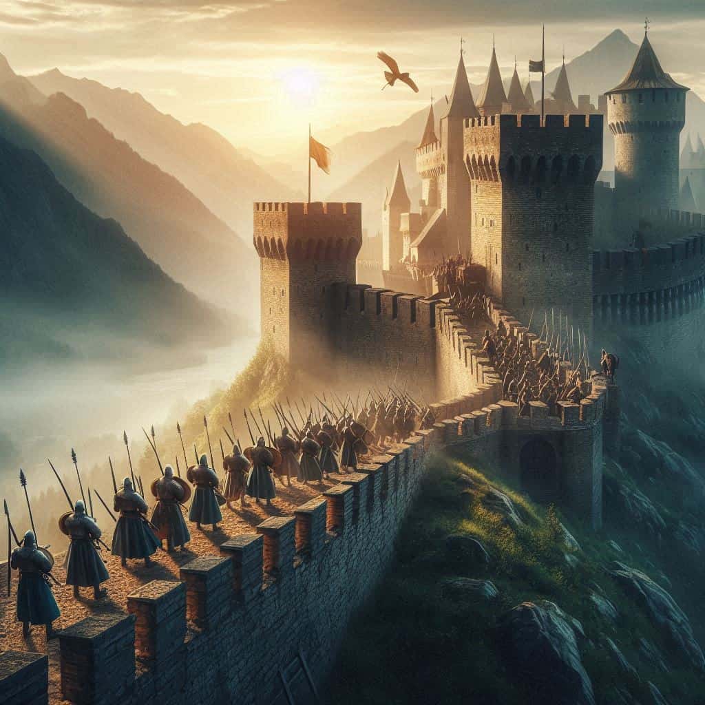 The Key Parts Of A Medieval Castle Wall And Their Defensive Purpose ...