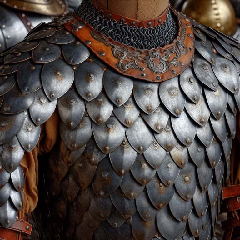 Scale Armor: Overlapping Metal Defense In Medieval Battles