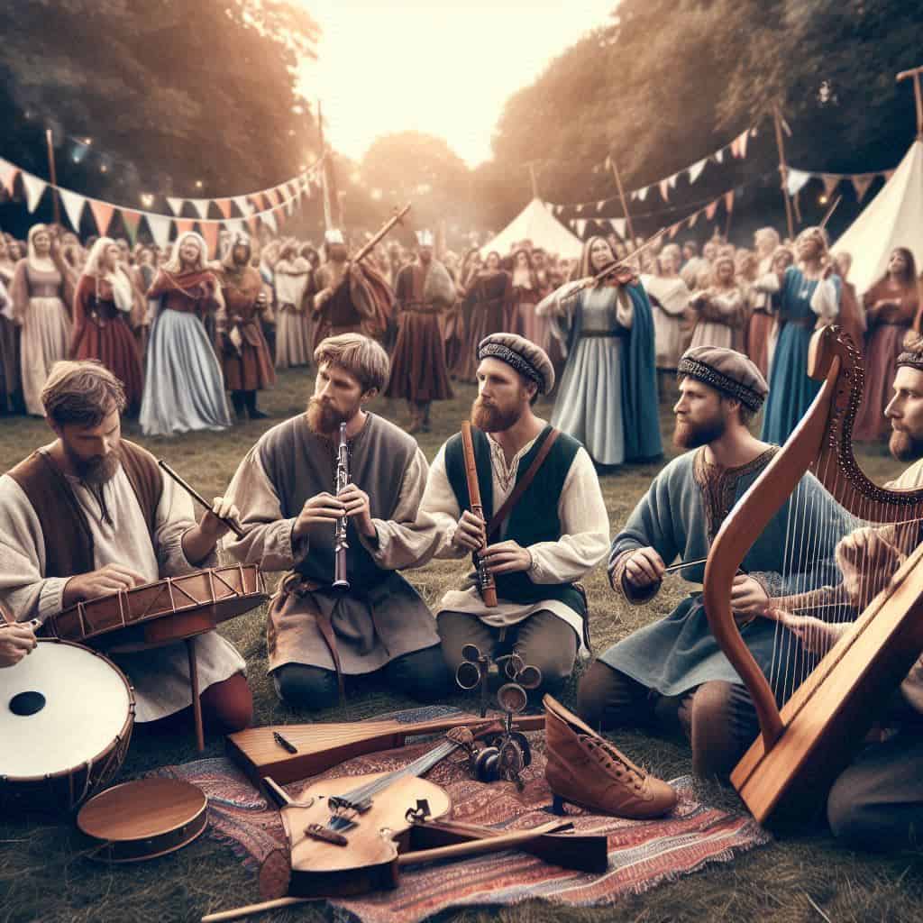 Anglo Saxon Music: Instruments & Cultural Significance
