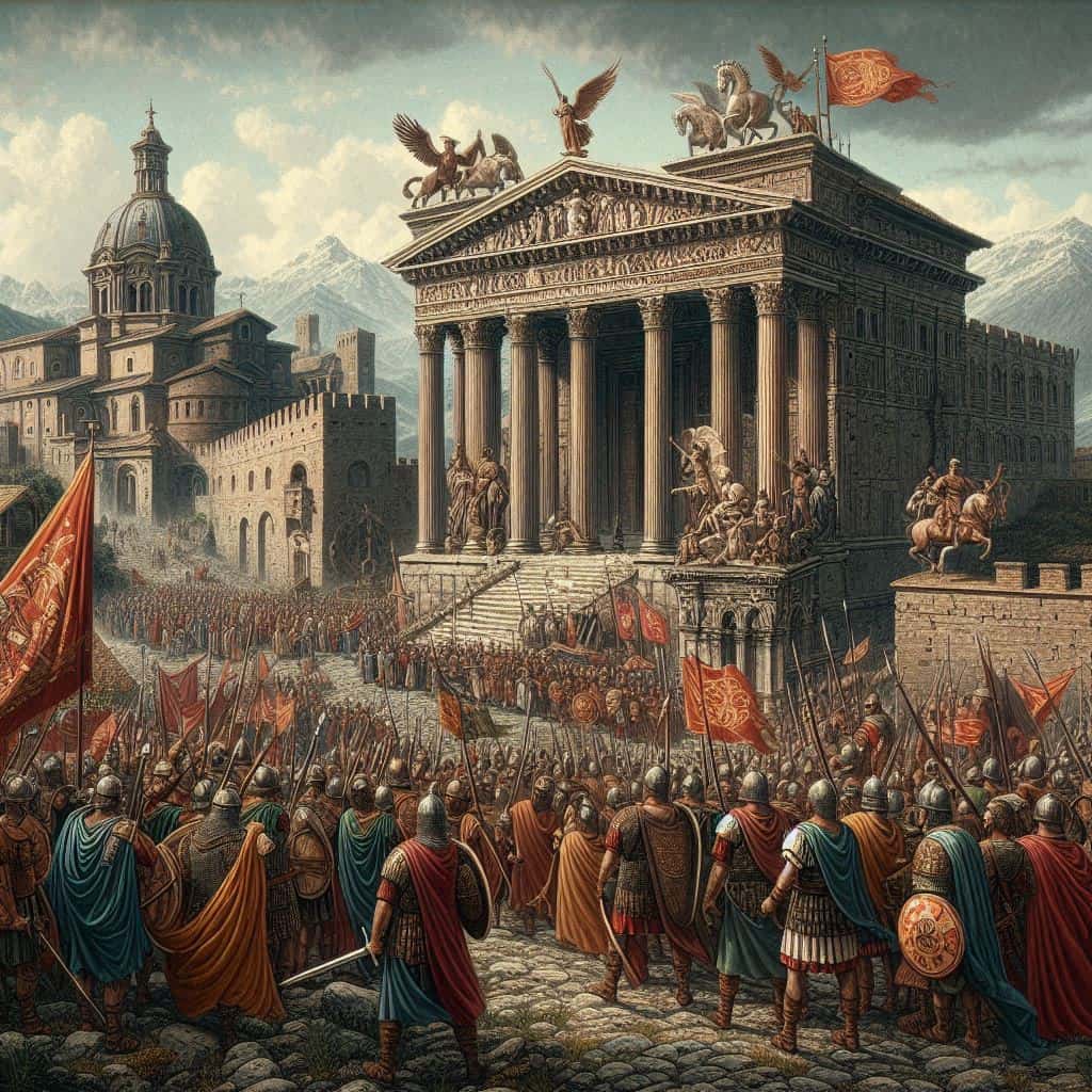 Visigoths & Alaric I: Siege And Sack Of Rome 410 AD