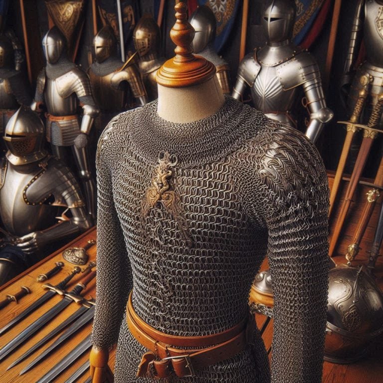 Hauberk: Chainmail Shirt Armor Worn By Medieval Knights