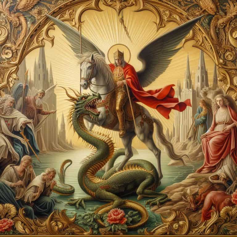 Saint George And The Dragon | Medieval Legend Of Bravery & Faith