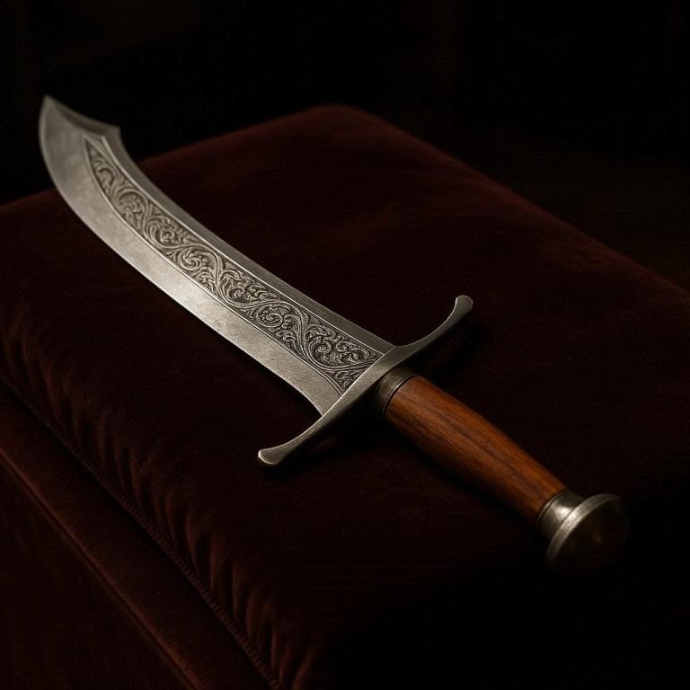 Falchion Sword: Curved Blade Of Medieval Warfare