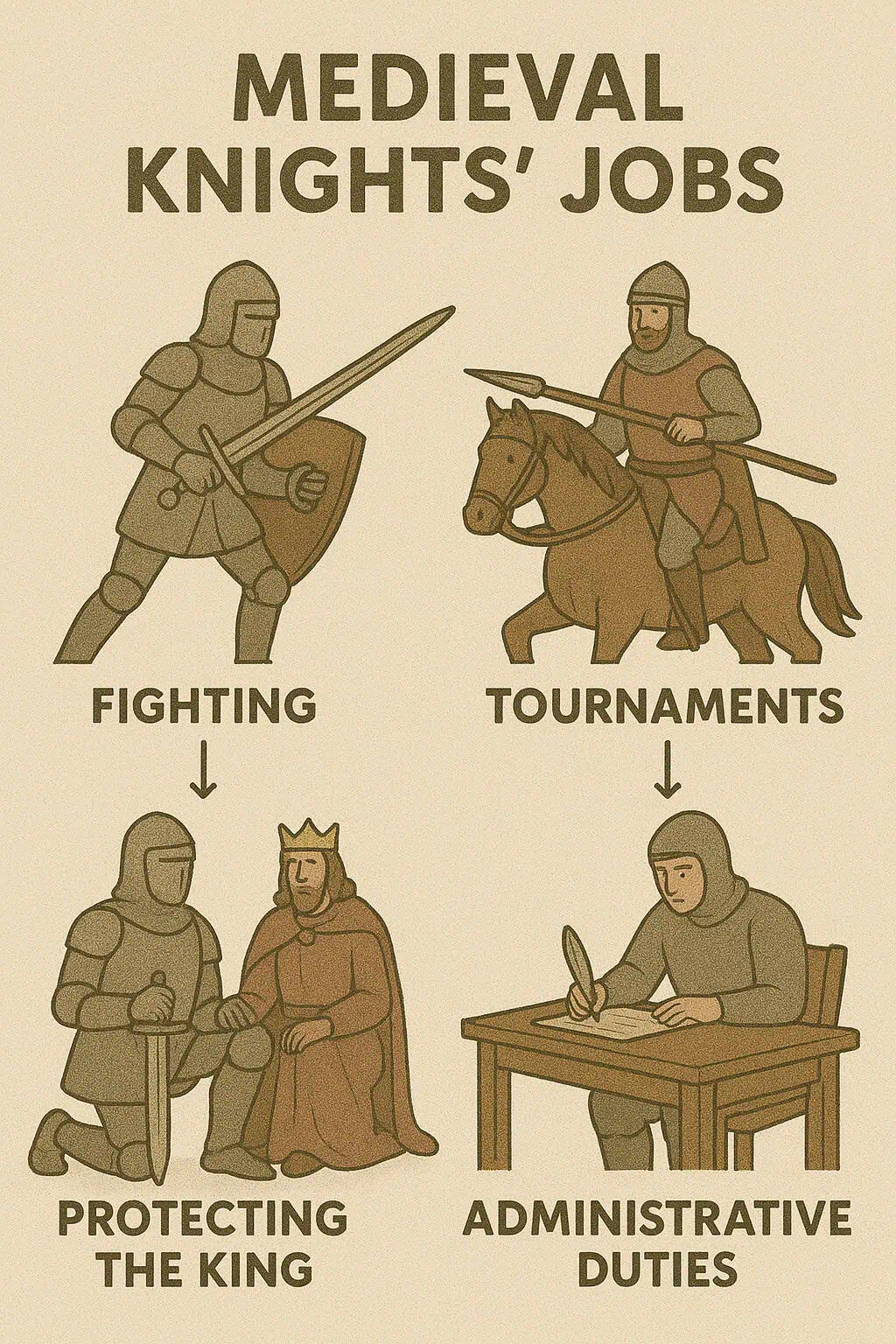 Knight: Medieval Jobs & Occupations