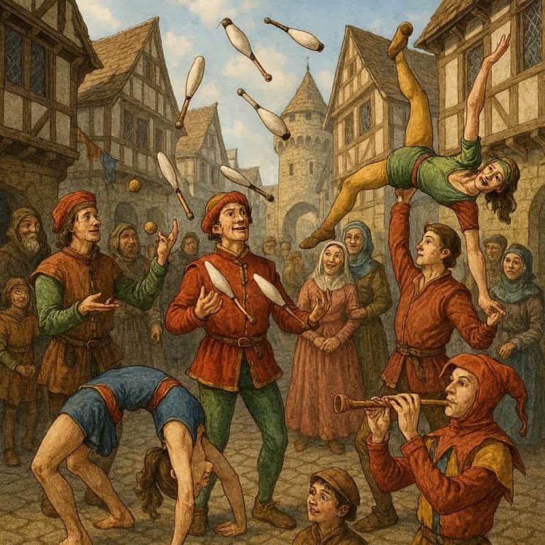 Medieval Entertainers: Mummers, Minstrels, Troubadours, Jesters & More