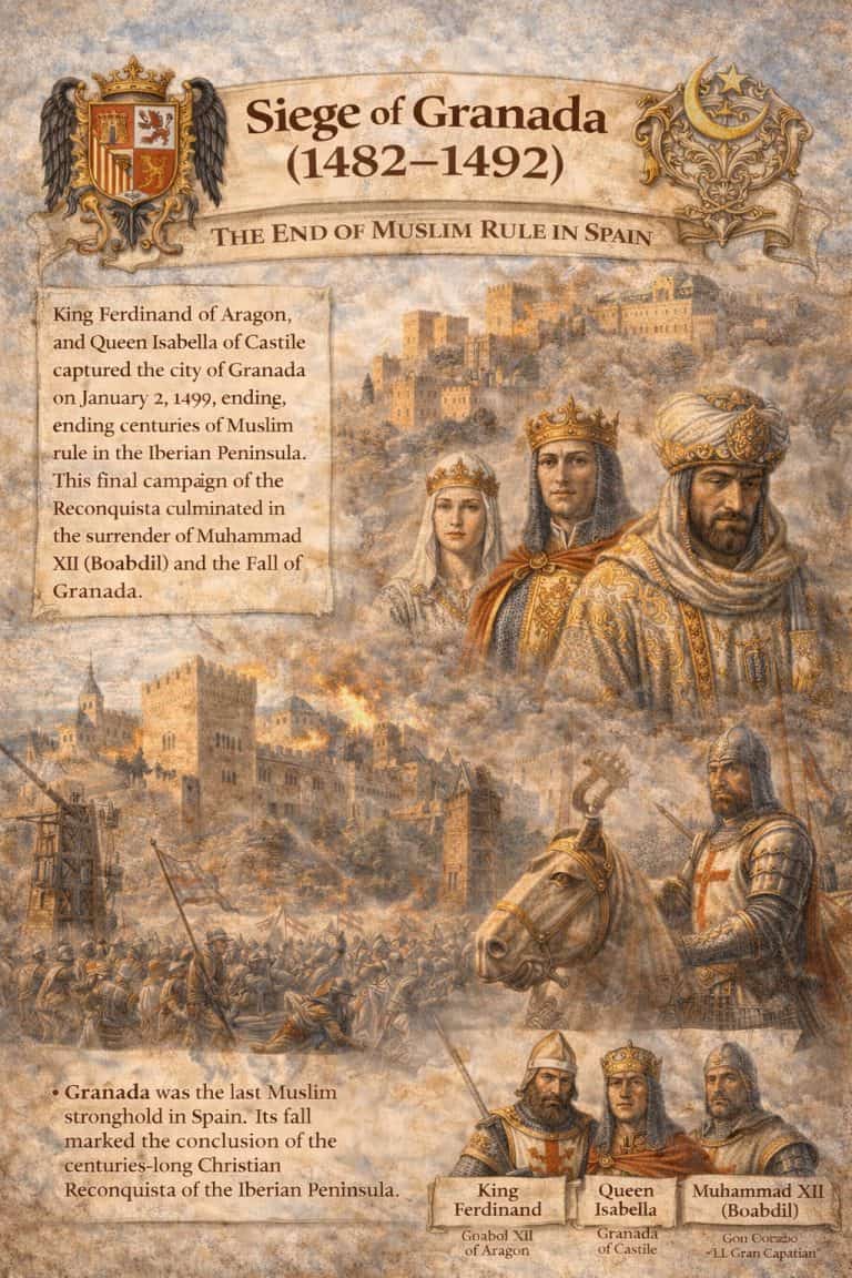 Famous Sieges Of The Reconquista: Medieval Battles That Shaped Spain