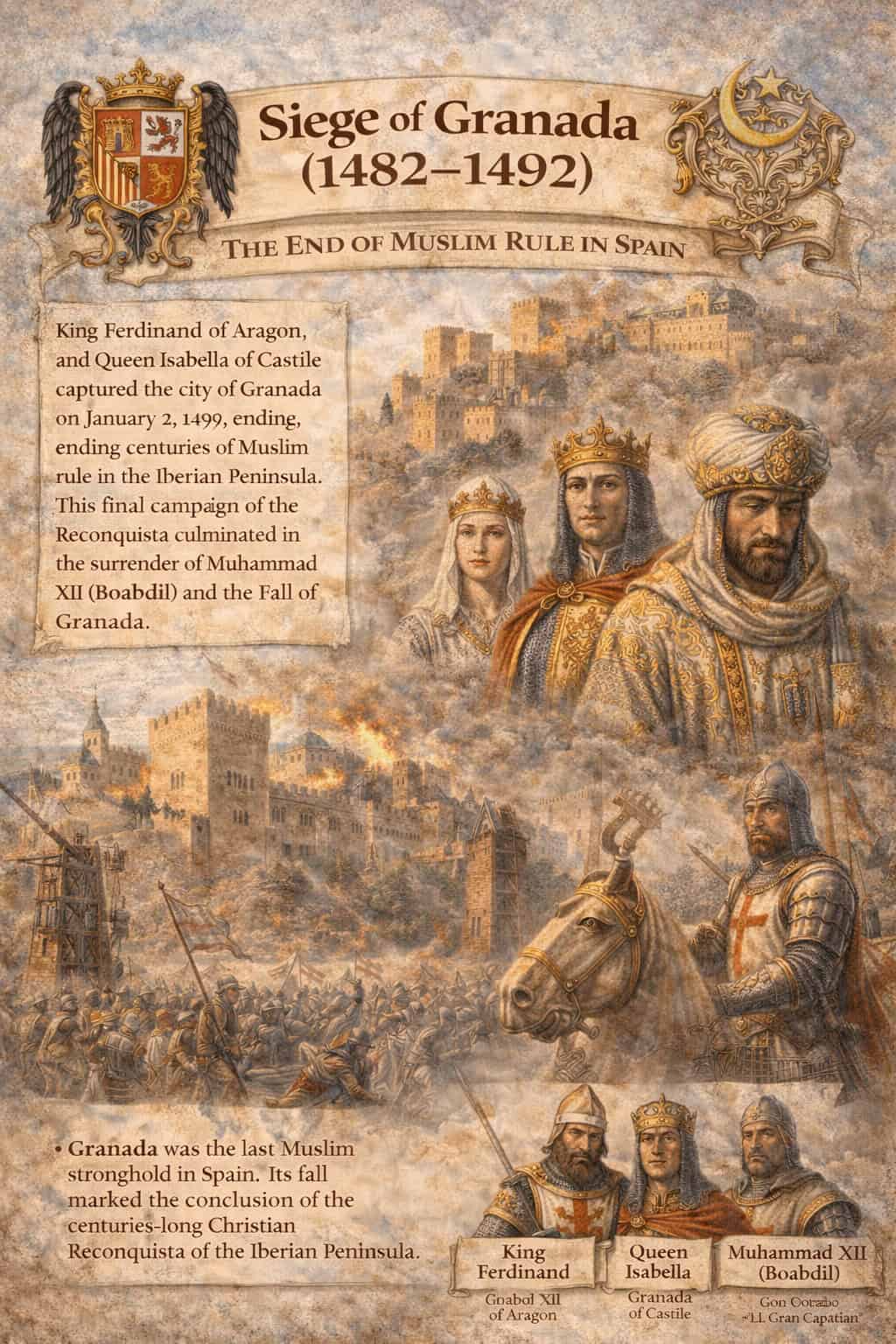 Famous Sieges Of The Reconquista: Medieval Battles That Shaped Spain