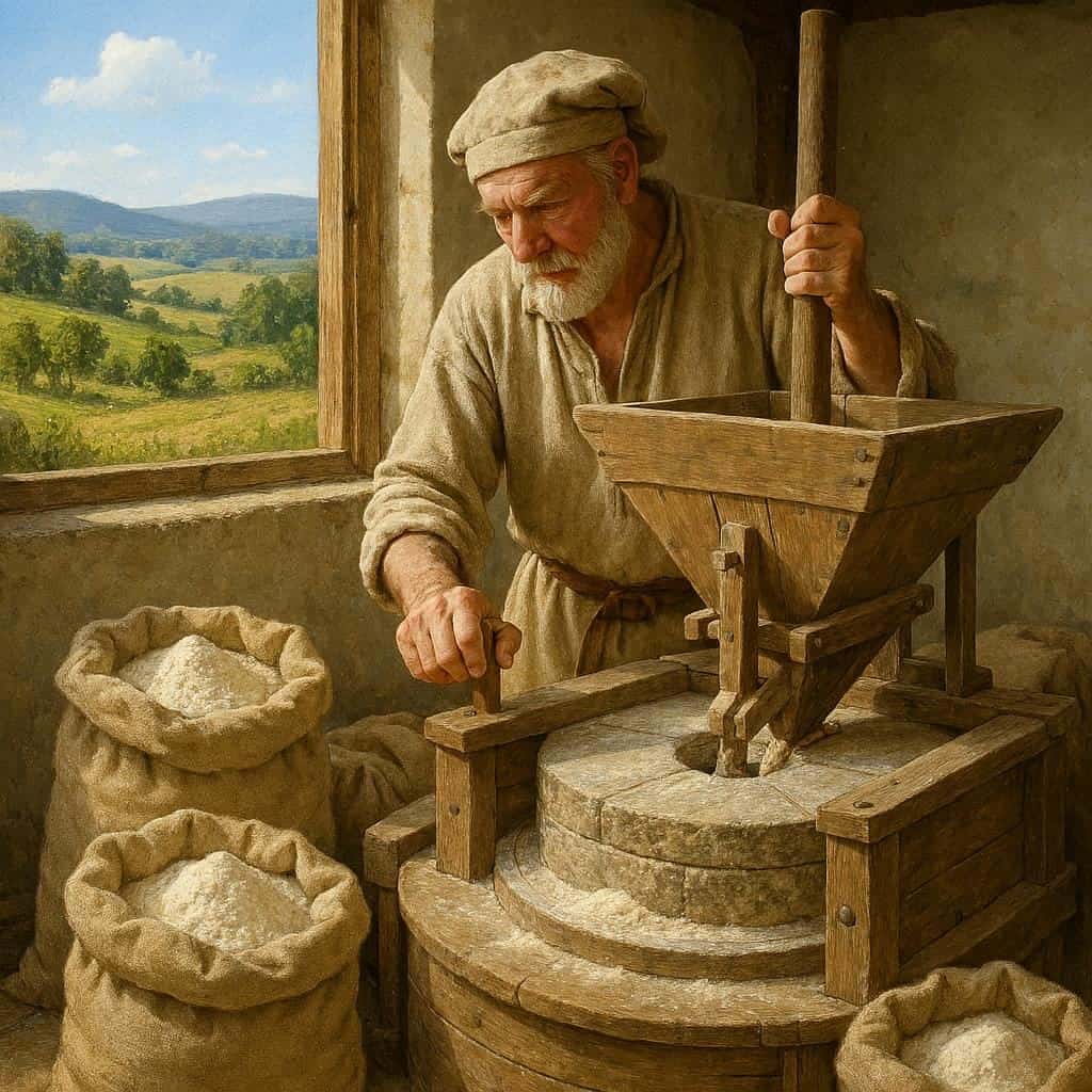 Medieval Jobs: Miller | Grain Grinding & Flour Production