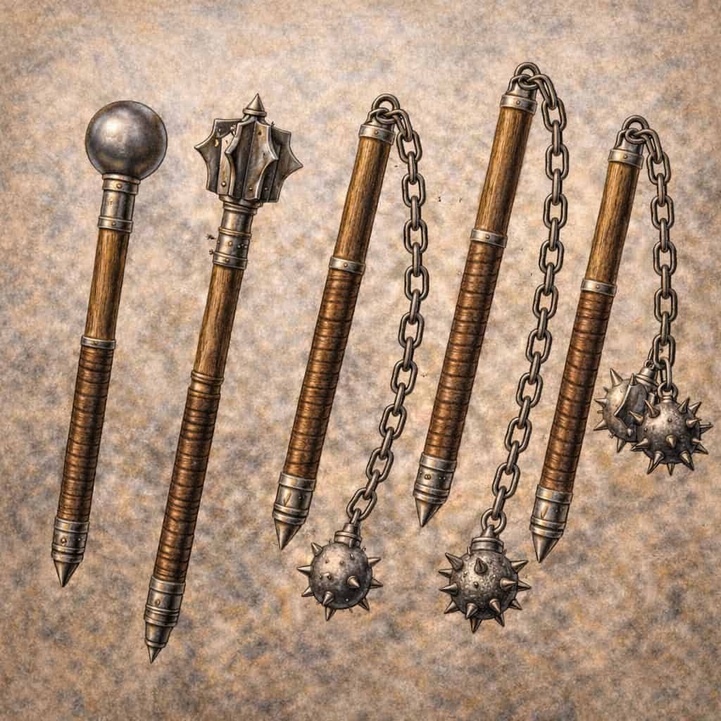 Blunt Weapons In Medieval Warfare: Power Against Armour