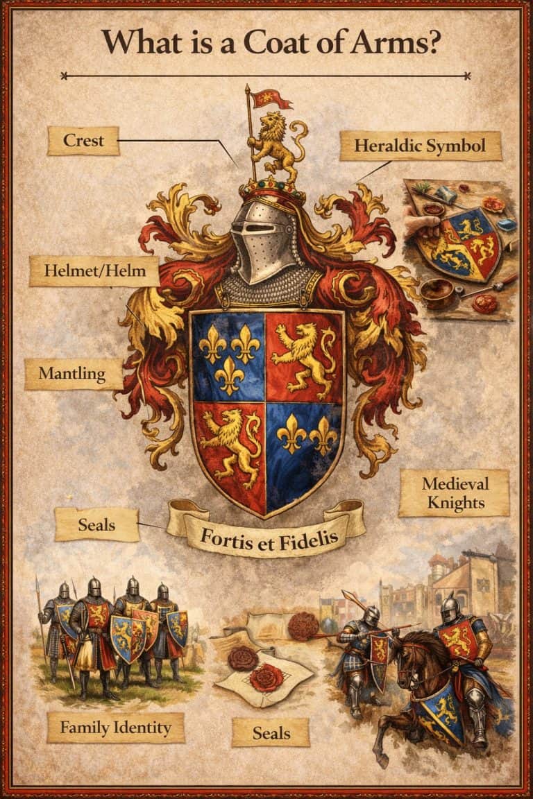 Medieval Knights Heraldry – Coats Of Arms, Symbols & Meanings