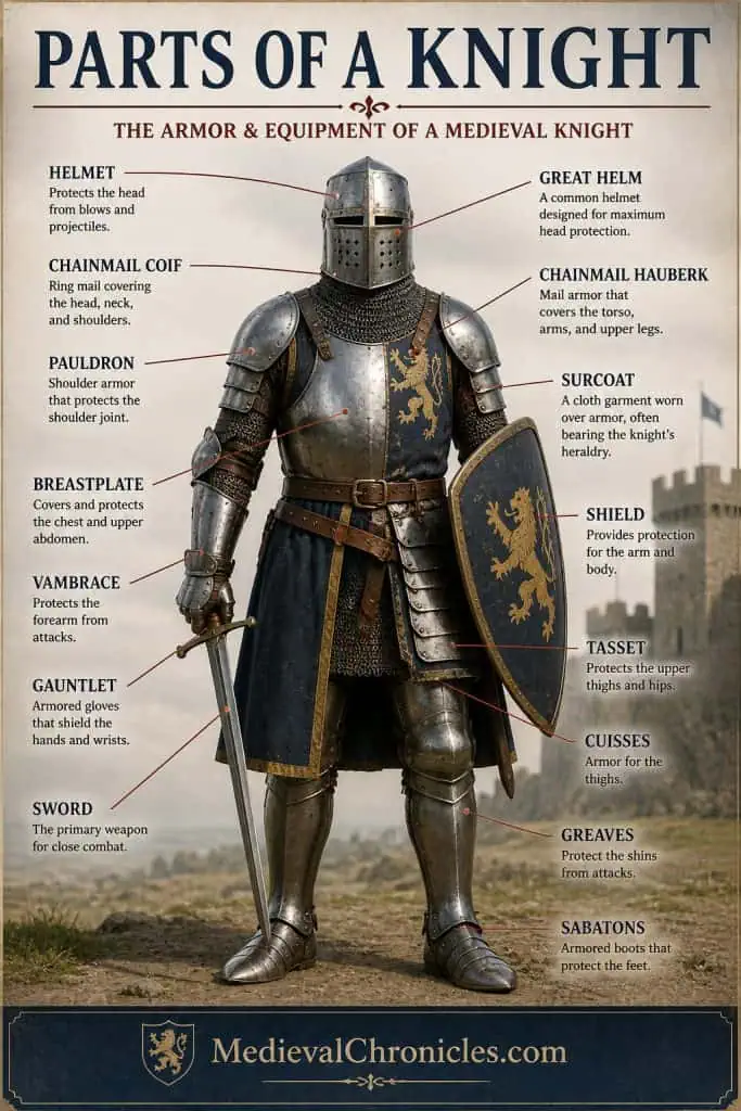Medieval Knights Armor | History, Types & Uses In Battle